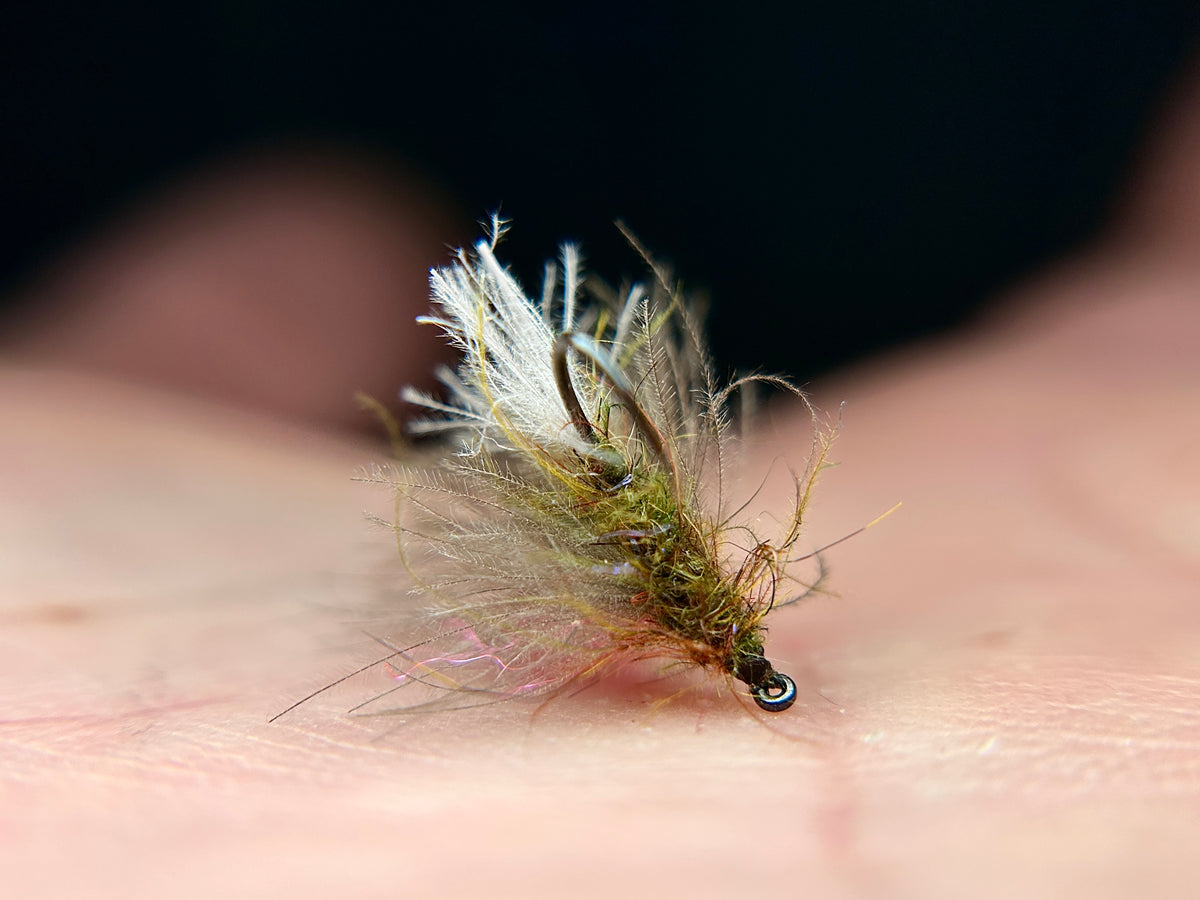 Hi Vis CDC Caddis(natural) – Small Batch Bugs